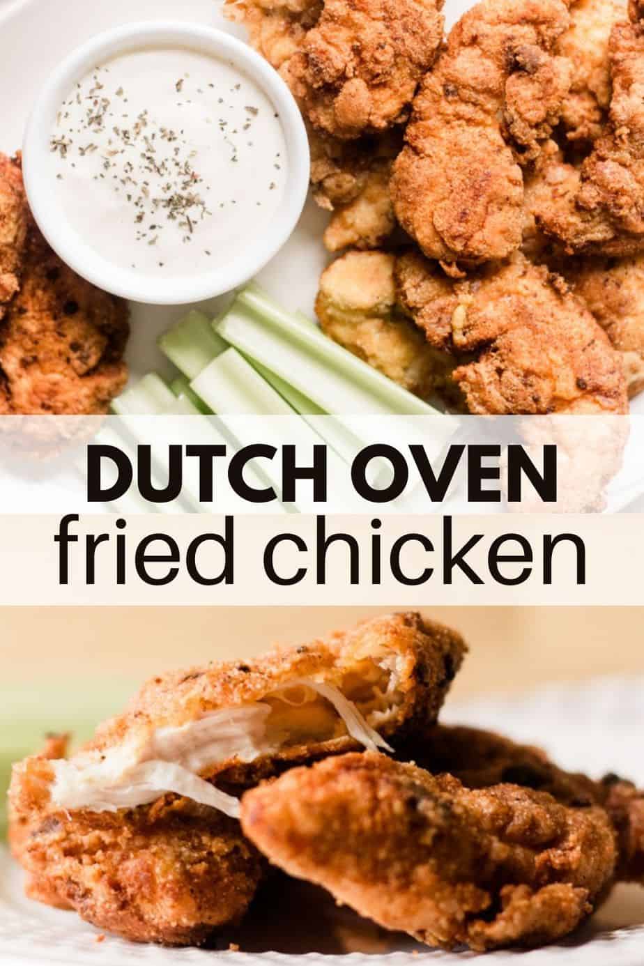 Dutch Oven Fried Chicken