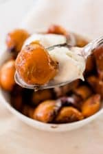 Easy Fall Spiced Baked Persimmons - Cast Iron Skillet Cooking