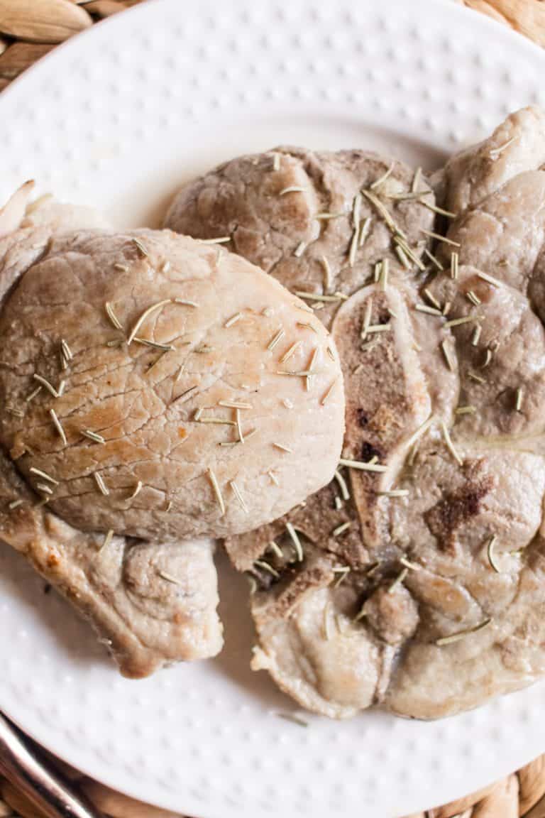 Boiled Pork Chops - 2 Ways - Cast Iron Skillet Cooking