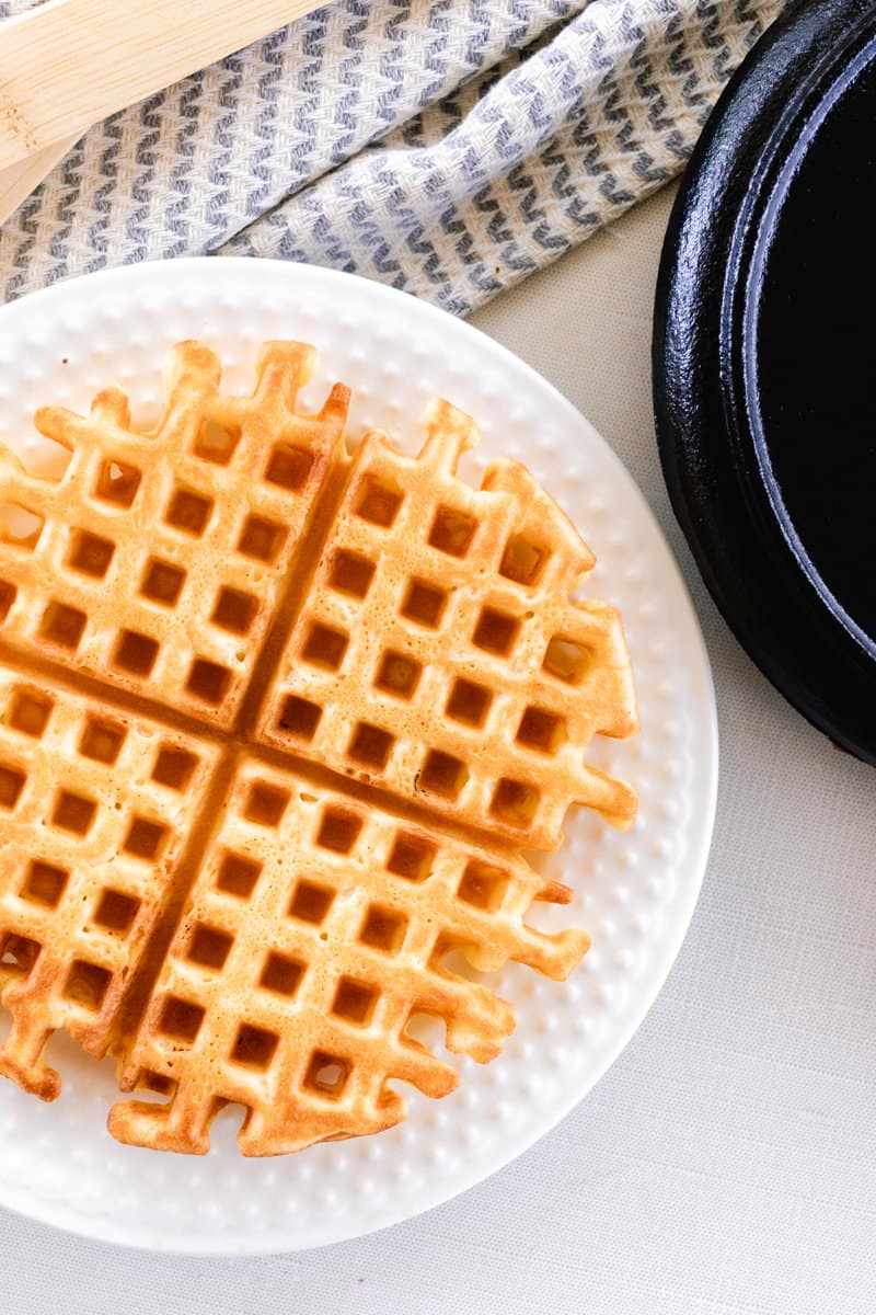 Cast Iron Waffles Recipe - Cast Iron Skillet Cooking