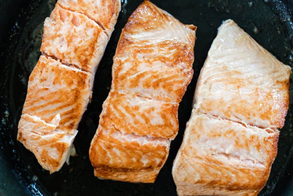 Pan-Seared Dry Brine Salmon - Cast Iron Skillet Cooking