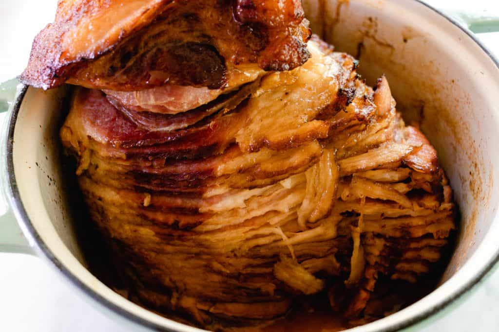 Dutch Oven Honey Baked Ham (with pictures) - Cast Iron Skillet Cooking