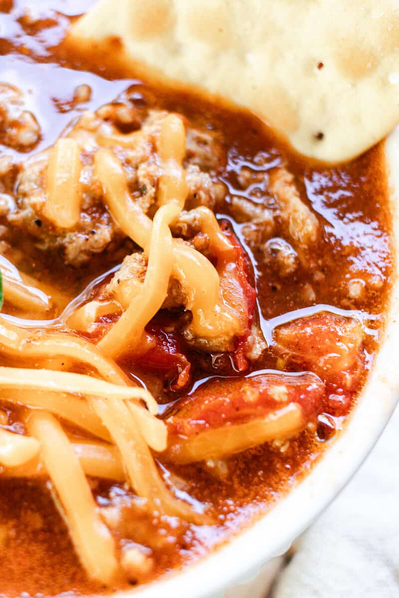 How to Make the Best Ground Pork Chili Recipe - Cast Iron Skillet Cooking