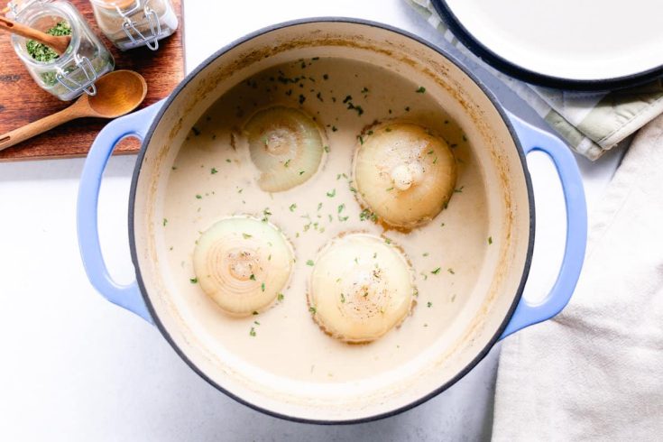 How to Boil Onions to Create a Delicious and Creamy Broth - Cast Iron ...