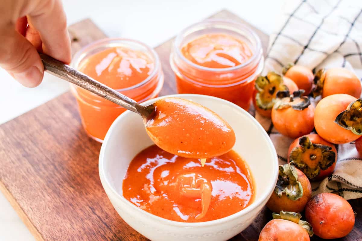 How to Make Persimmon Pulp the Easy way! - Cast Iron Skillet Cooking