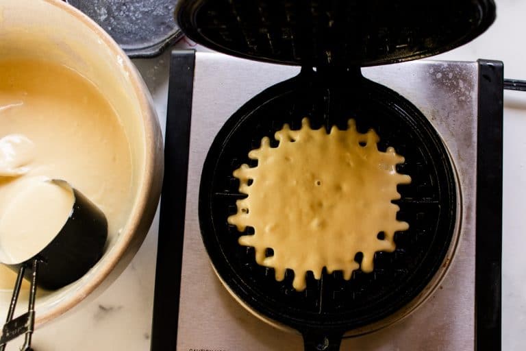 Favorite Waffle Recipe | No Milk Needed! - Cast Iron Skillet Cooking