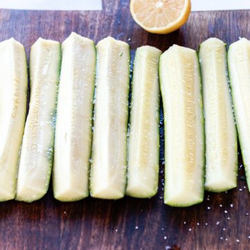 How to Boil Zucchini Quickly and Easily - Cast Iron Skillet Cooking