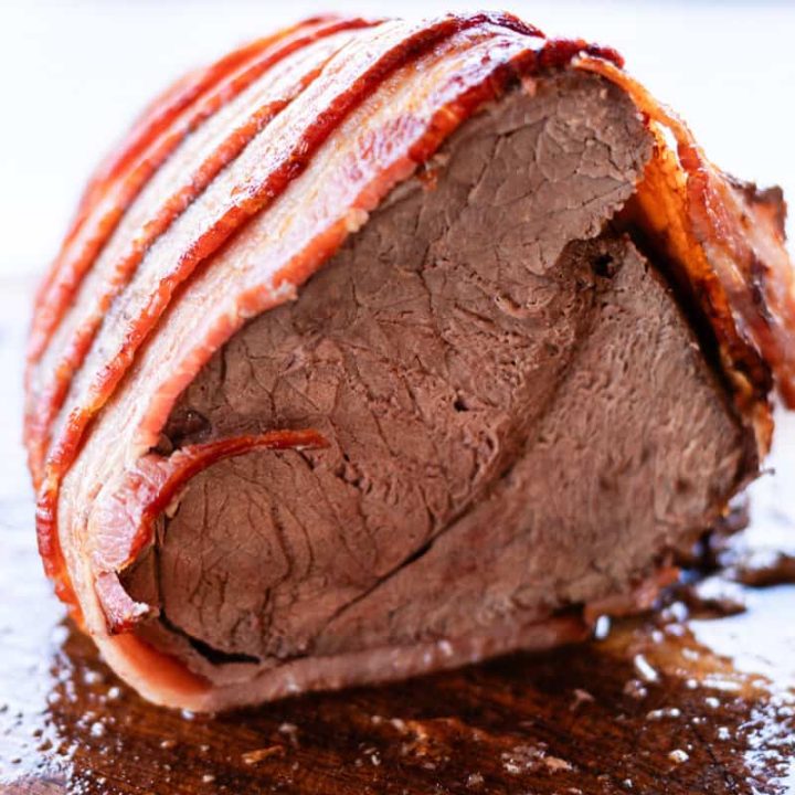 How to Cook My Favorite Bacon-Wrapped Elk Roast Recipe - Cast Iron ...