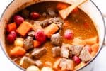 Savory and Hearty Elk Stew Recipe - Cast Iron Skillet Cooking