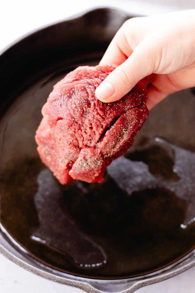 Moose Chops Recipe - Cast Iron Skillet Cooking