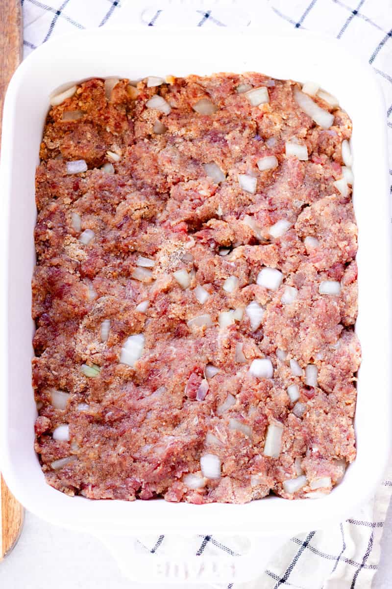 Cheesy Loaded Moose Meatloaf Casserole - Cast Iron Skillet Cooking