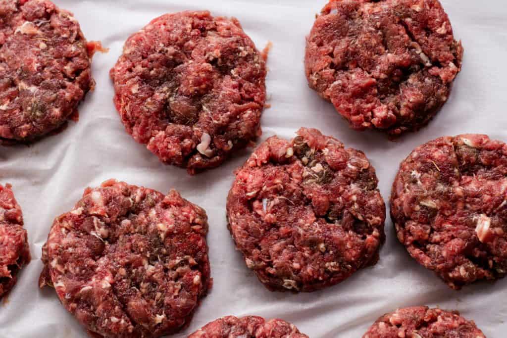 Homemade Maple Moose Sausage Patties - Cast Iron Skillet Cooking