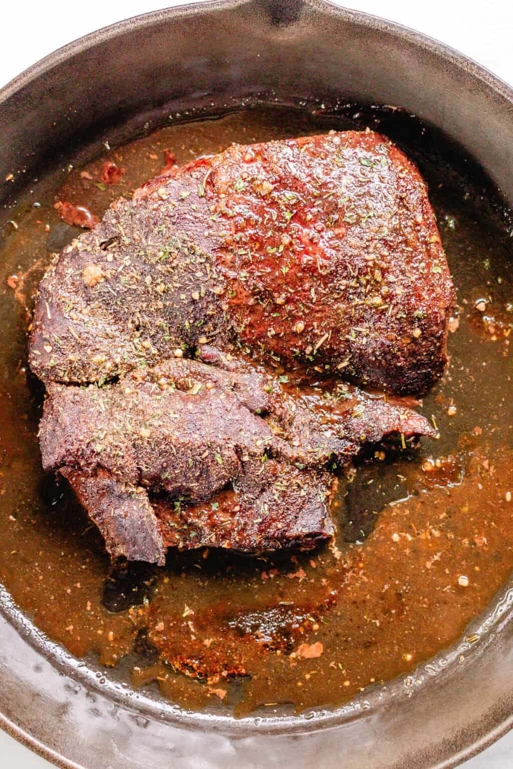 Roasted Beef Heart - Cast Iron Skillet Cooking