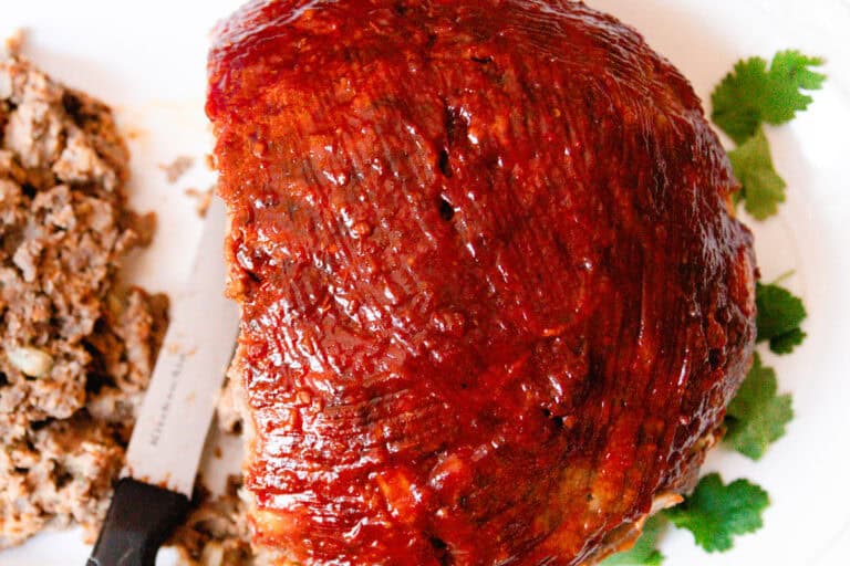 Dutch Oven Meatloaf - Cast Iron Skillet Cooking