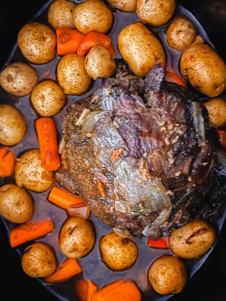 Slow Cooker Venison Roast - Cast Iron Skillet Cooking