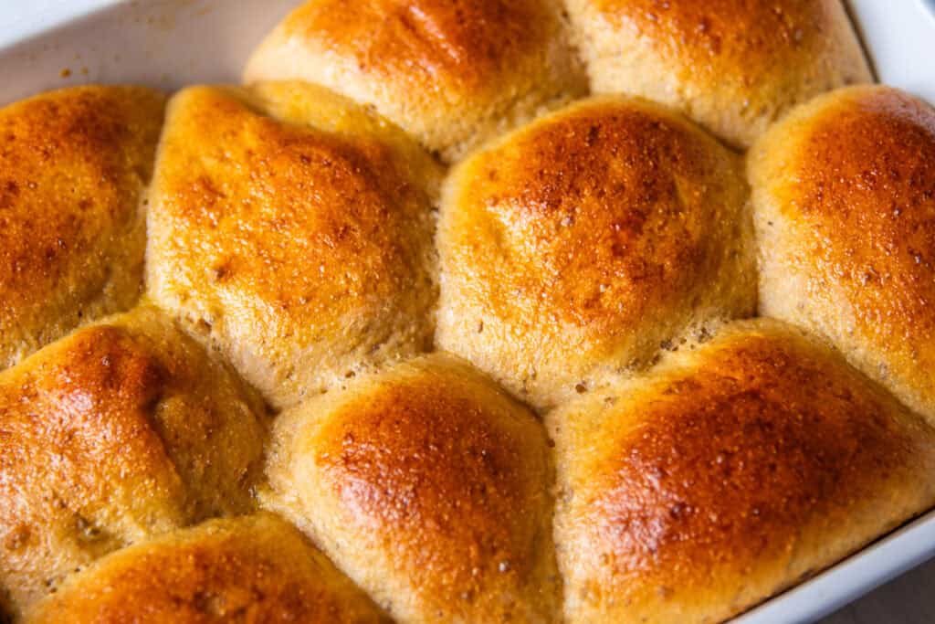 Whole Grain Rolls Recipe - Cast Iron Skillet Cooking