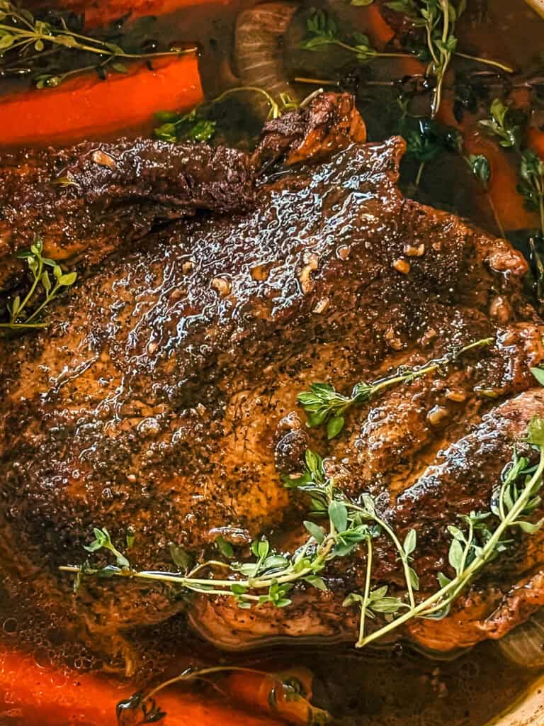 Arm Roast Recipe - Cast Iron Skillet Cooking