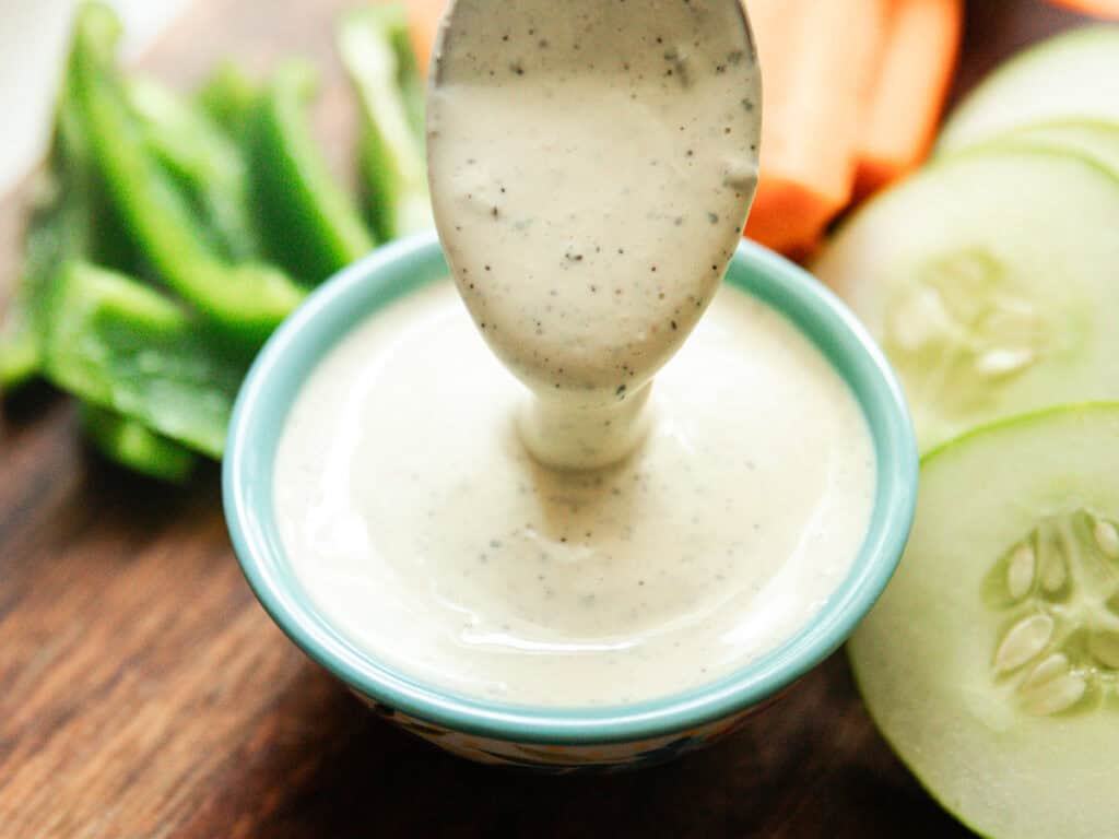 Easy Ranch Dressing Recipe - Cast Iron Skillet Cooking