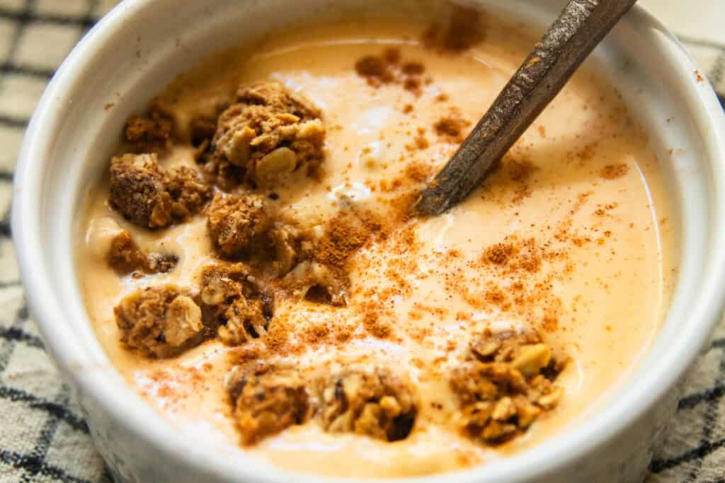 Pumpkin Yogurt Recipe - Cast Iron Skillet Cooking