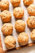 No Bake Protein Balls - Cast Iron Skillet Cooking